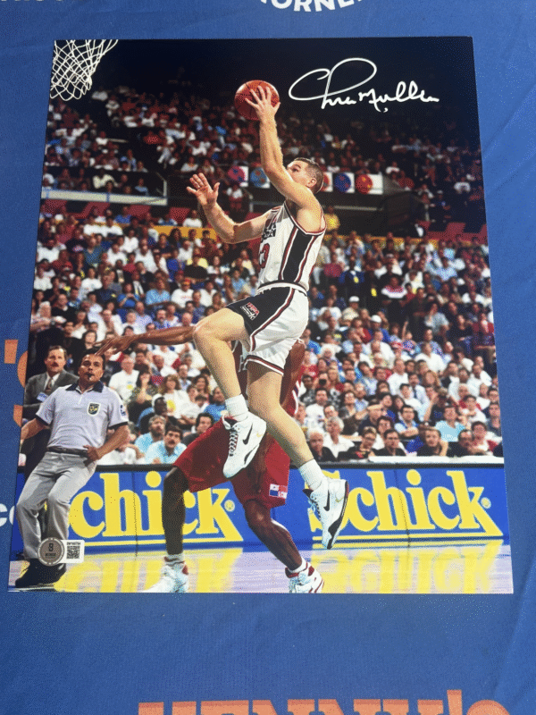 NBA Hall of Famer and Olympic Gold Medalist Chris Mullin autographed ...